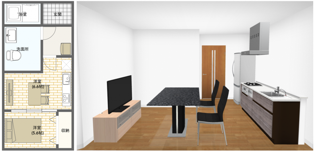 同棲前に要確認！二人暮らしで1DKを借りるとき知っておくべき4つの注意点